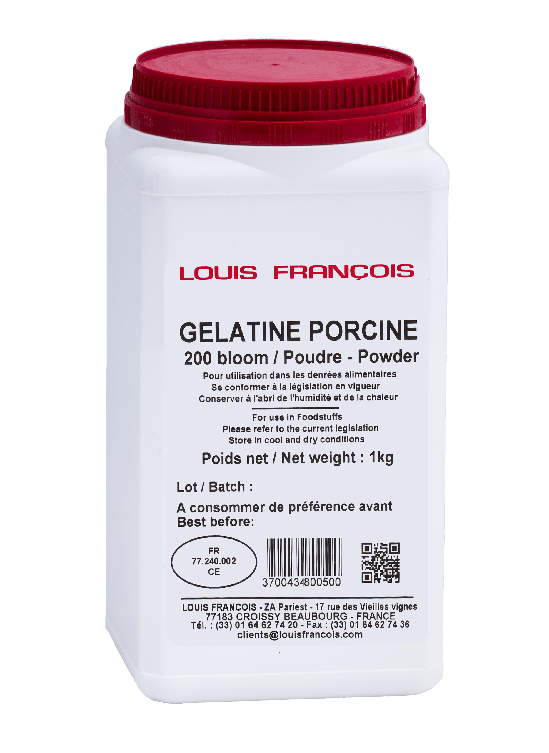Gélatine de porc - Louis François